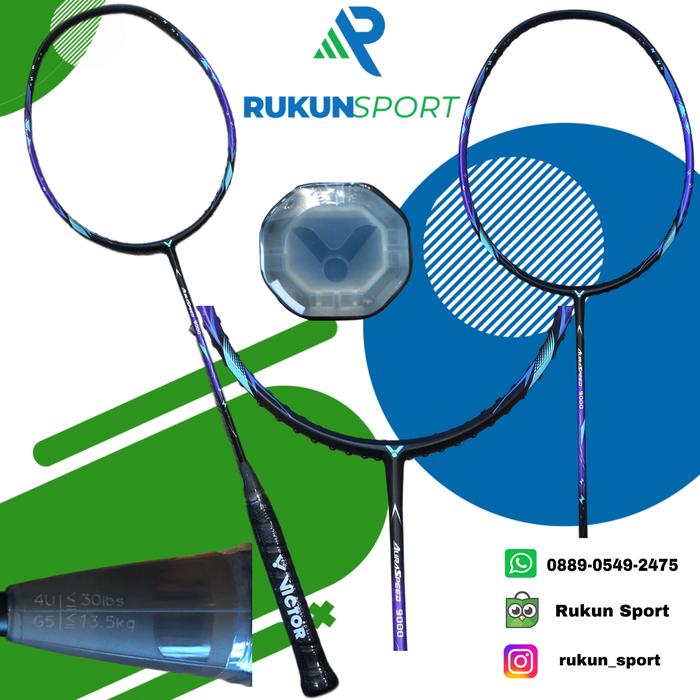 Jual Raket Badminton VICTOR AURASPEED 9000 C dan J - J (Dark Violet ...