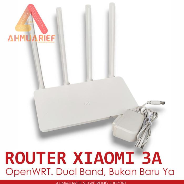 Jual XIAOMI MI ROUTER 3A OPENWRT SMART WIFI MIWIFI DUAL BAND ACCESS ...