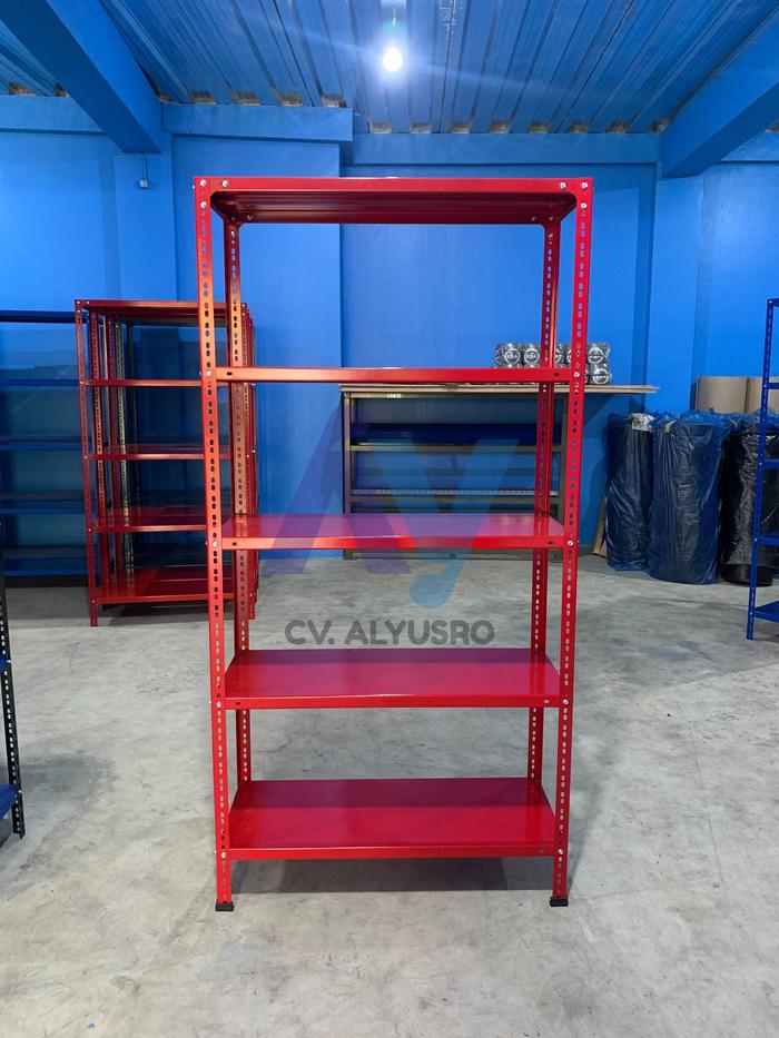 Jual SPECIAL RED RAK BESI SIKU SERBAGUNA 100 X 40 X 200 - Jakarta Timur ...