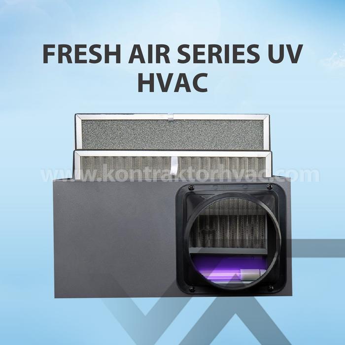 Jual UV FRESH AIR SERIES WITH 1 UV LAMP PRE-FILTER, CARBON, & HEPA ...