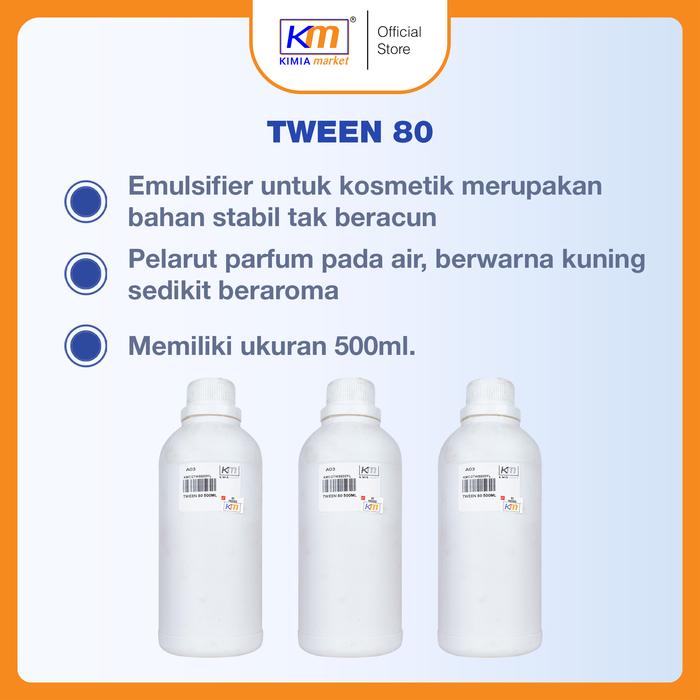 Jual Tween 80 Atau Emulsifier Penyatu Air Dengan Minyak Di Seller Rumix ...