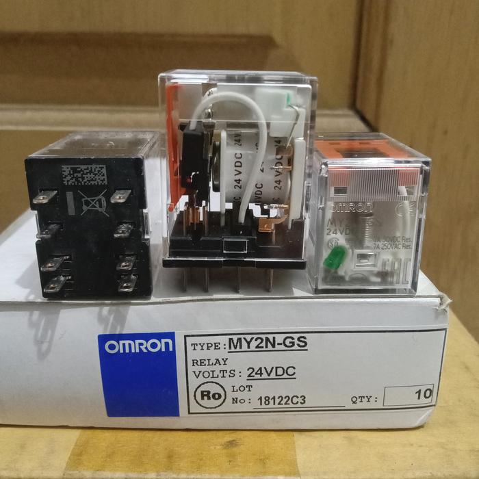 Jual RELAY OMRON MY2N-GS 24VDC Original - Kota Bandung - Bulan jaya elektric | Tokopedia