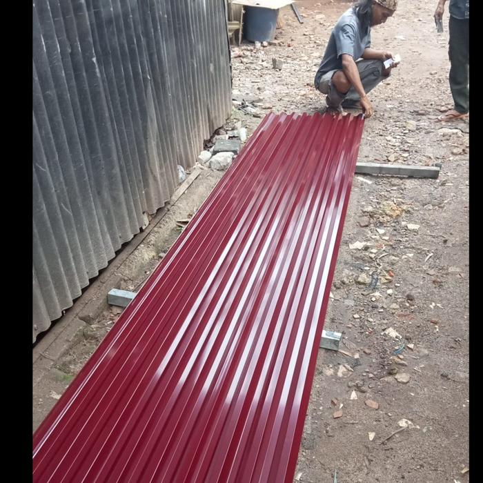 Jual Atap Spandek warna tipe 750 ; 720 ; 800 tbl 0.30mm / Spandeck ...