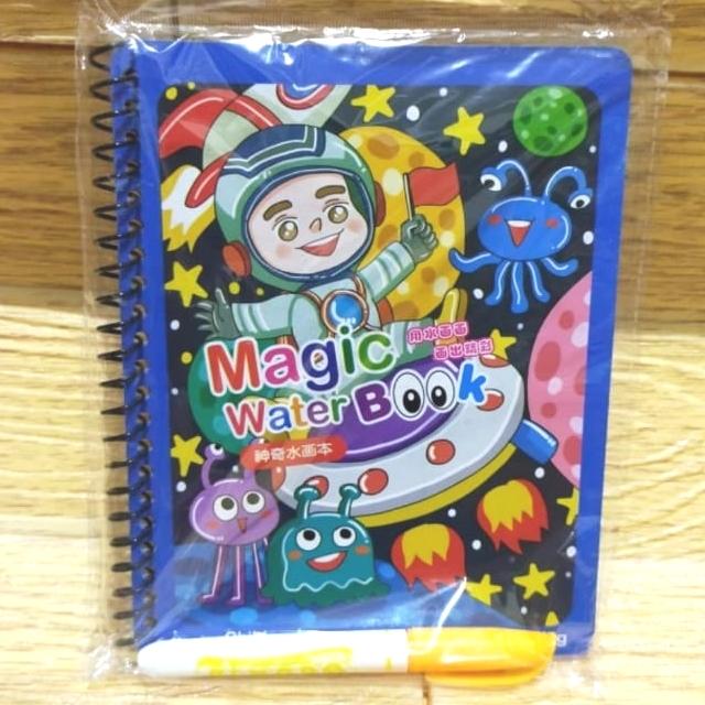 Jual Magic Water Book Buku gambar ajaib mewarnai dengan air - Outer ...
