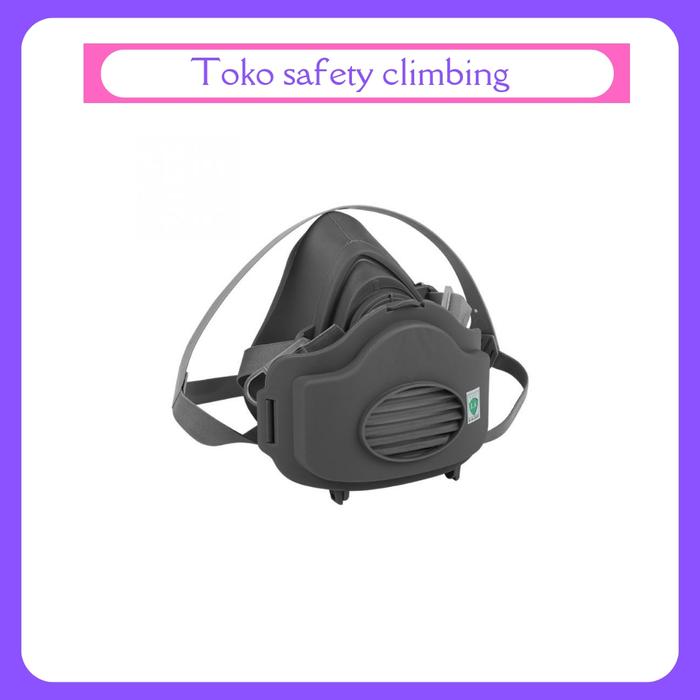 Jual masker polusi anti debu dust mask lengkap dengan filter model 3m ...