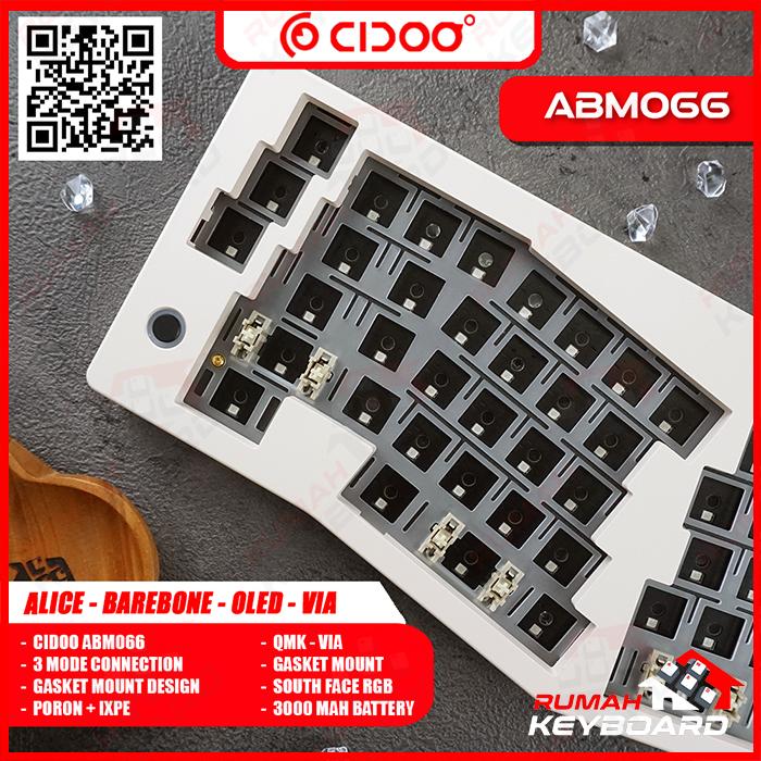 Jual Mechanical Keyboard - Cidoo Abm066 Alice - Oled - Via - South Face ...