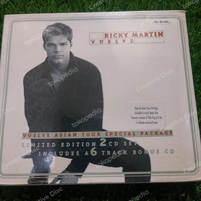 Jual CD Ricky Martin Vuelve Asian Tour Special Limited Edition 2 Disc - Kota Surabaya - Creative ...