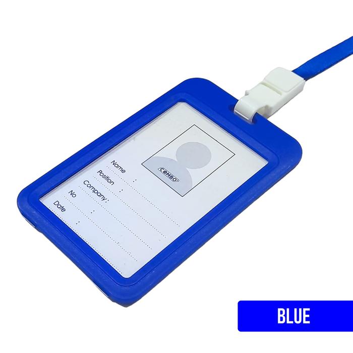 Jual Card Holder / Gantungan Kartu Casing ID Card / Name Tag Colour ...