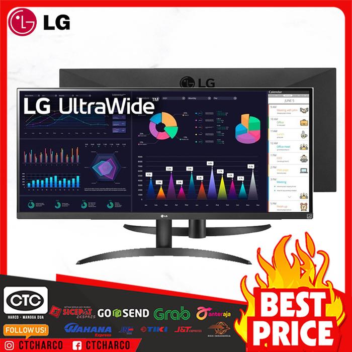 Promo Monitor Led LG 34" 34WQ500-B Ultrawide WFHD IPS HDR10 sRGB 99% ...