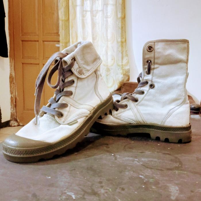 Jual sepatu boots pria wanita Palladium original - Kota Depok - Handaf ...