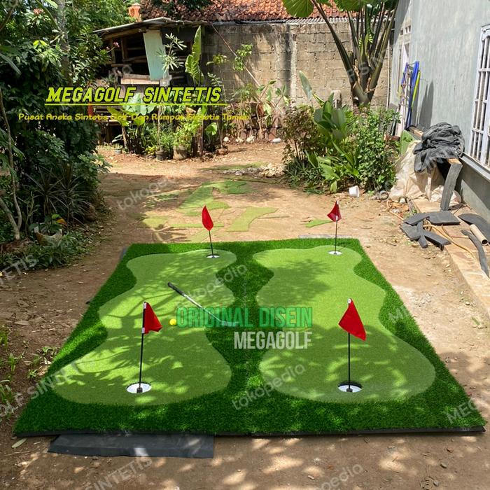 Promo Lapangan Mini Golf Portable - Putting Green Mini Golf Ukuran 1m x 2m - Kab. Bogor ...