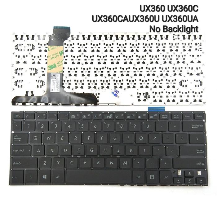 Jual KEYBOARD ASUS ZENBOOK UX360 UX360U UX360UA UX360C UX360CA NO BACKLIGHT - Jakarta Pusat ...