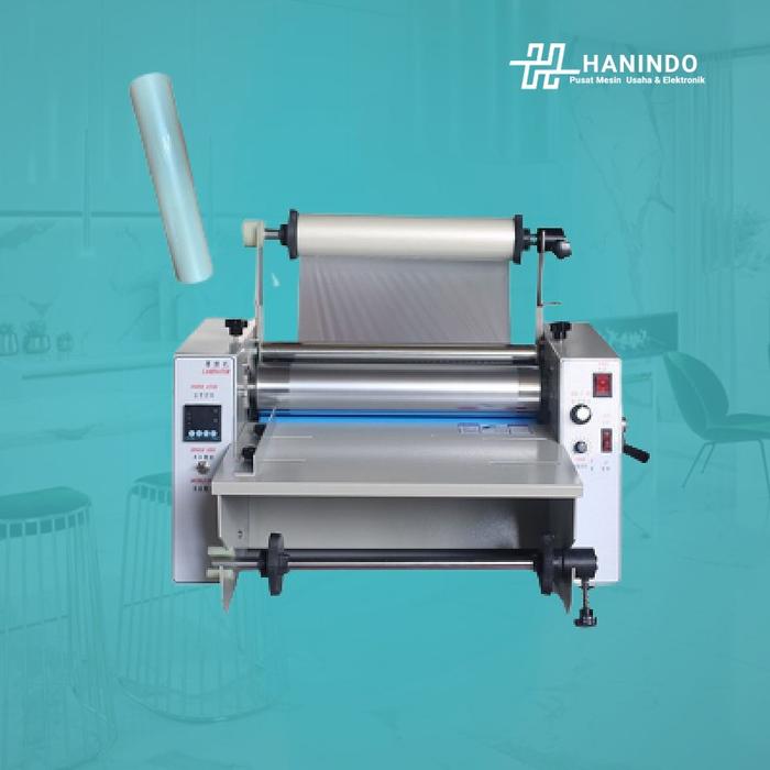 Jual Mesin Laminasi Roll A3 - Hot Roll Laminator Pemanas Besi Roll C380 ...