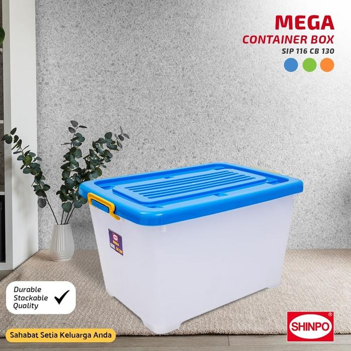 Jual Container Box Shinpo 130L Mega Sip 116 - Jakarta Utara ...