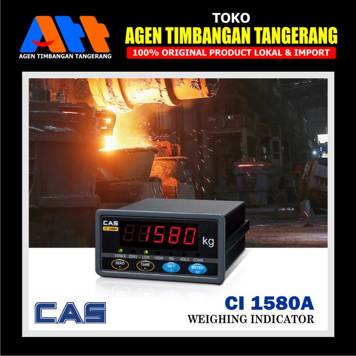 Jual Indicator Cas CI 1580A Display indikator timbangan digital - Kab. Tangerang - Agen ...
