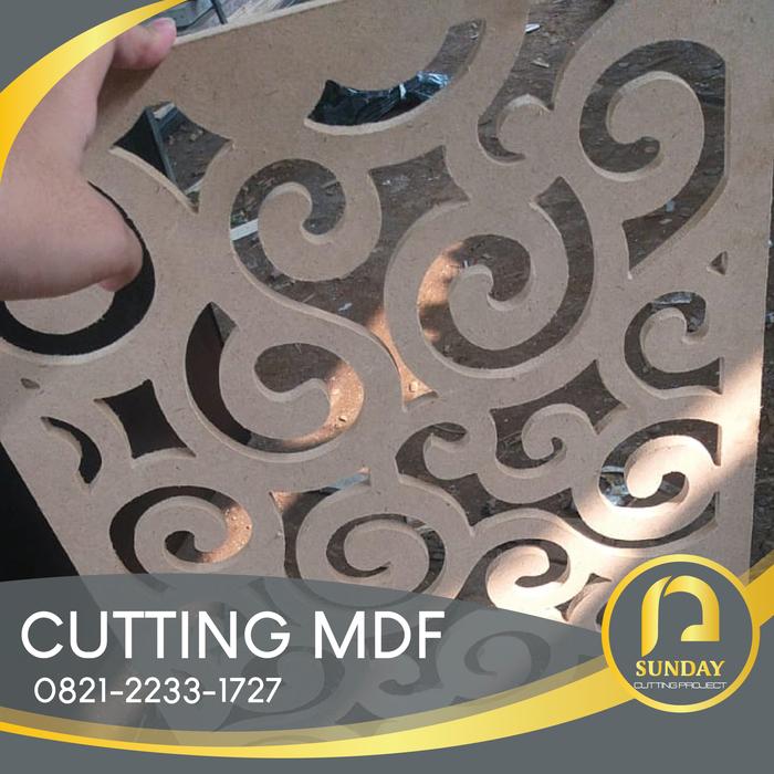 Jual laser cutting MDF custom | CNC router cutting kayu MDF motif ukir ...