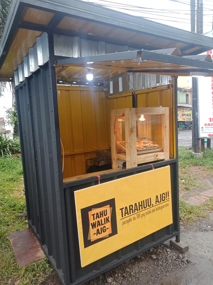 Jual Booth container spandek 1,5x1,5x2,5m² - Kab. Bogor - SJT Container ...