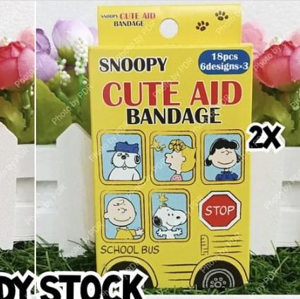 Jual Plester Cute Aid Band Sanrio Original Snoopy Kuromi Pompom ...