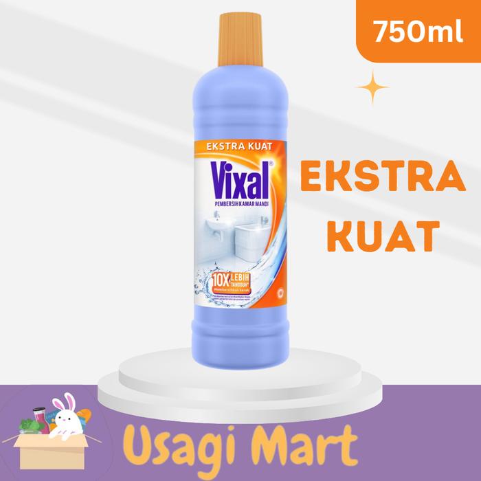 Jual Vixal Pembersih Toilet Porselen Kamar Mandi Ekstra Kuat 750ml 750 ml - Kota Depok - Usagi ...