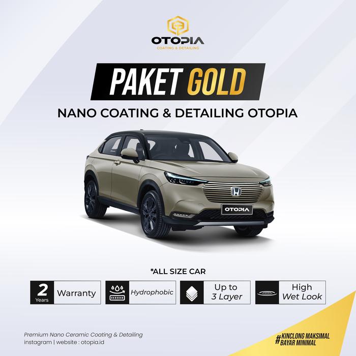Jual Paket GOLD Nano COATING & DETAILING OTOPIA - DISKON 50% - Small ...