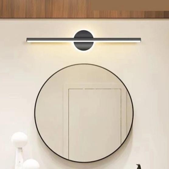 Jual Lampu dinding Strip led panjang Hias Cermin dinding - B 60cm Hitam ...