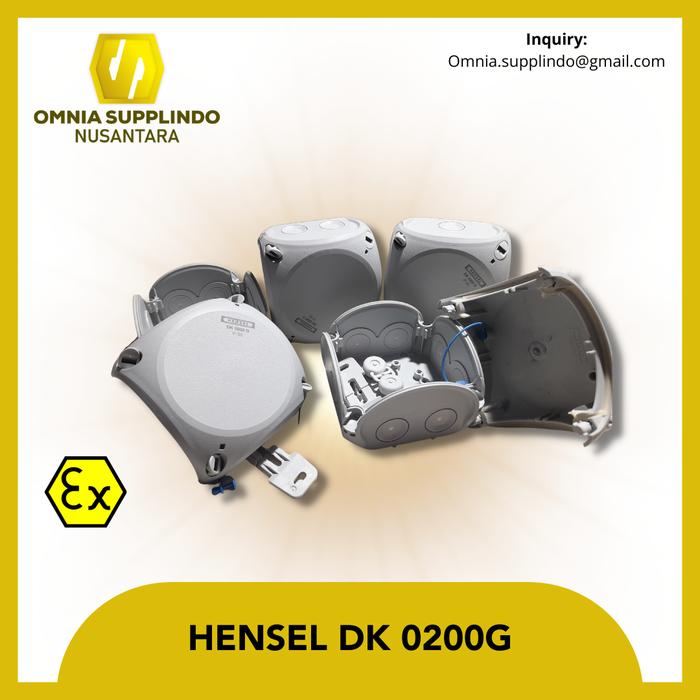 Jual HENSEL Cable Junction Box DK 0200 G 93x93x62mm - Jakarta Utara ...