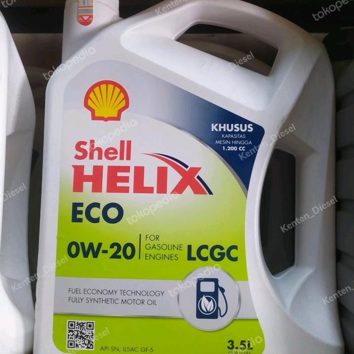 Jual Oli Mesin Shell helix Eco 0w-20 Oli Mobil Calya Agya, Sigra Avaza ...