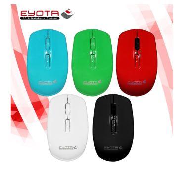 Jual Mouse wireless eyota 2.4ghz usb optical 1000dpi 4d free battery Q2 ...