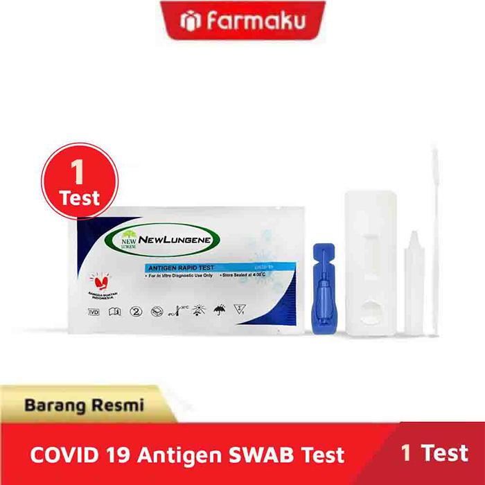 Jual Lungene Swab Antigen Rapid Test Cassette Isi 1S - Jakarta Barat ...