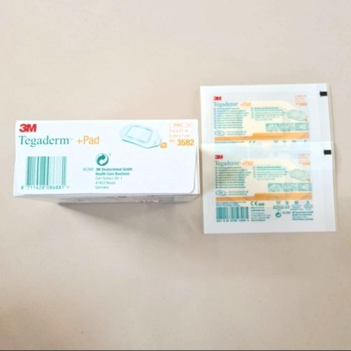 Jual 3M Tegaderm 3582 + Pad ORIGINAL Tegaderm Plester Luka Tahan Air ...