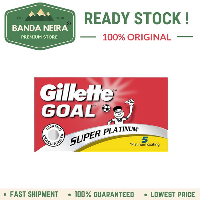 Jual Gillette Goal Super Platinum / Silet Cukur - 5 PCS - Jakarta Pusat ...
