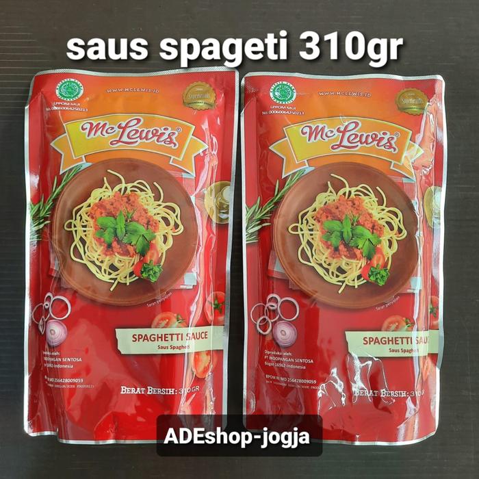 Jual saus saos spageti spaghetti mc lewis mclewis 310 gr - Kab. Sleman ...