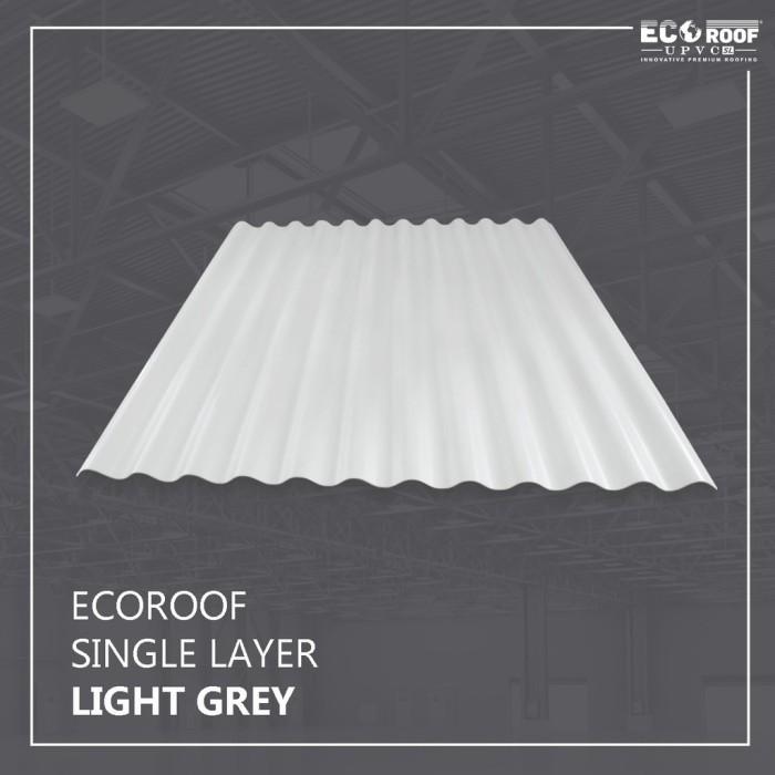 Jual Atap ecoroof UPVC type gel.SL TR 765 tbl.1.2mm abu2 muda (6 m ...