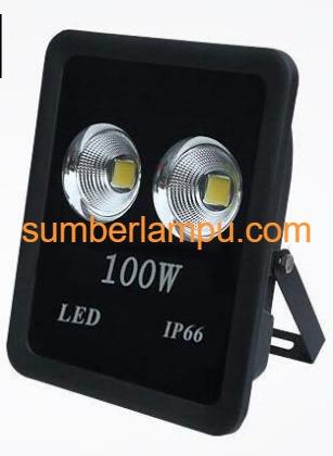Jual Lampu Sorot LED 100W COB 6500K IP66 - Jakarta Barat - Sumber Lampu | Tokopedia