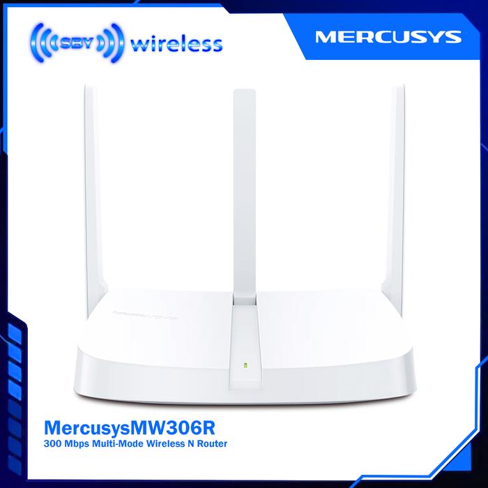 Jual MERCUSYS MW306R 300 Mbps Multi-Mode Wireless N Router - Kota ...