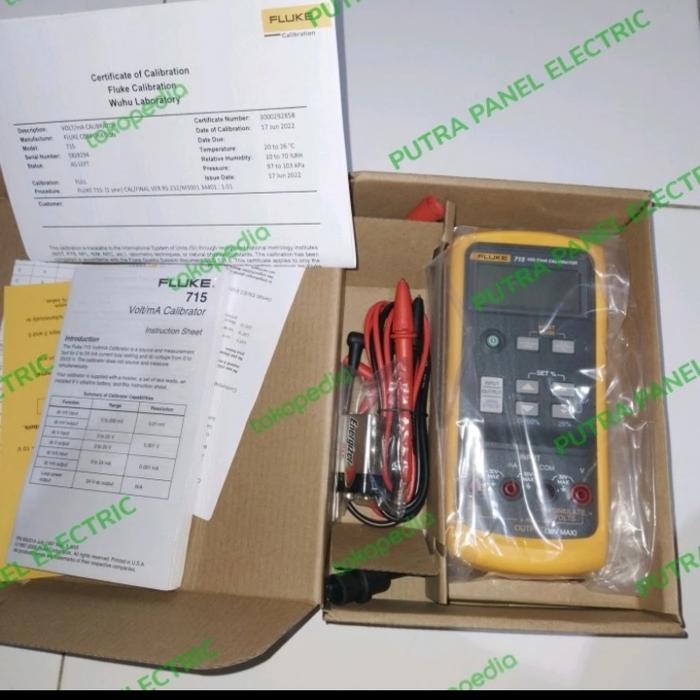 Jual FLUKE 715 VOLT/MA CALIBRATOR PROCESS 710 SERIES - Jakarta Pusat - Berlian Elektrik | Tokopedia