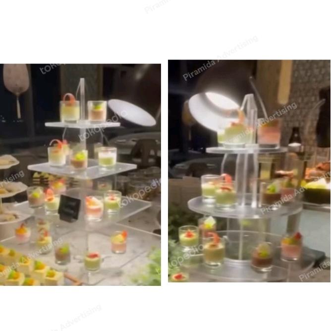 Jual DiY 40cm cake kue display meja akrilik standing - Kota Surabaya ...