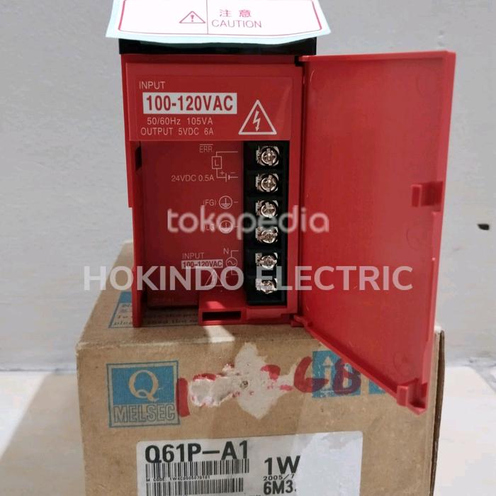 Jual MITSUBISHI Q61P-A1 POWER SUPPLY UNIT MELSEC Q61P-A1 100-120VAC ORI - Jakarta Pusat ...