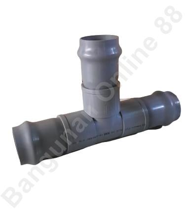 Jual TEE PVC SNI 90x90 Rubber Ring (RR) Fitting Pipa PVC SNI - Kota ...