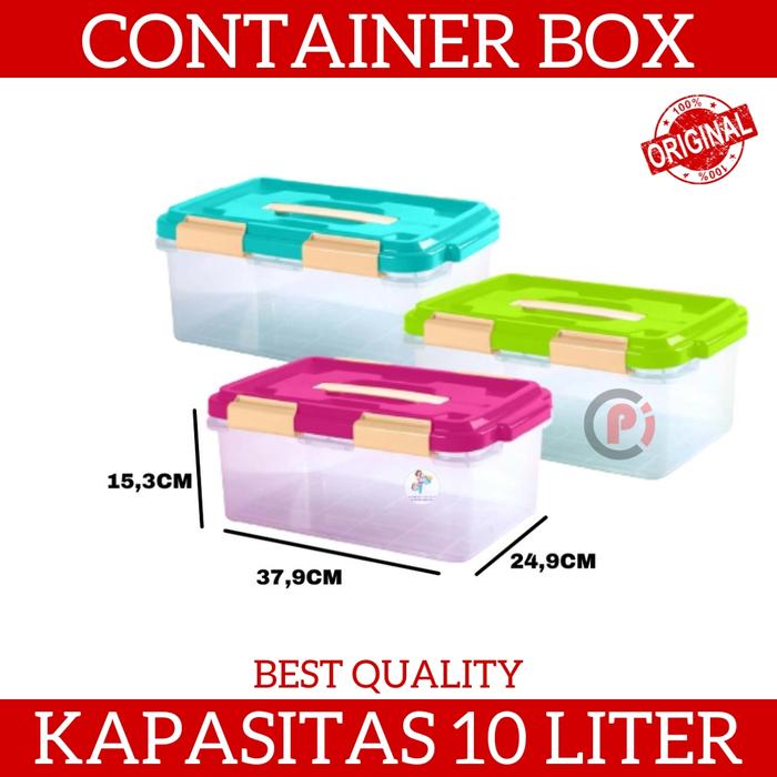 Jual EZY BOX EZ 10 Smart Storage Box Container Kotak Penyimpanan 10 ...