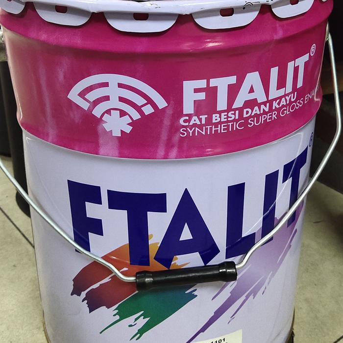 Jual Cat besi dan kayu Ftalit 1 PAIL cat hydrant hidran merah warna ...