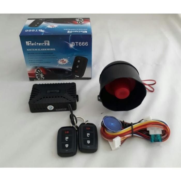 Jual Alarm Beltech BT666 Mobil Universal / Alarm Anti Maling Bunyi Tuk ...