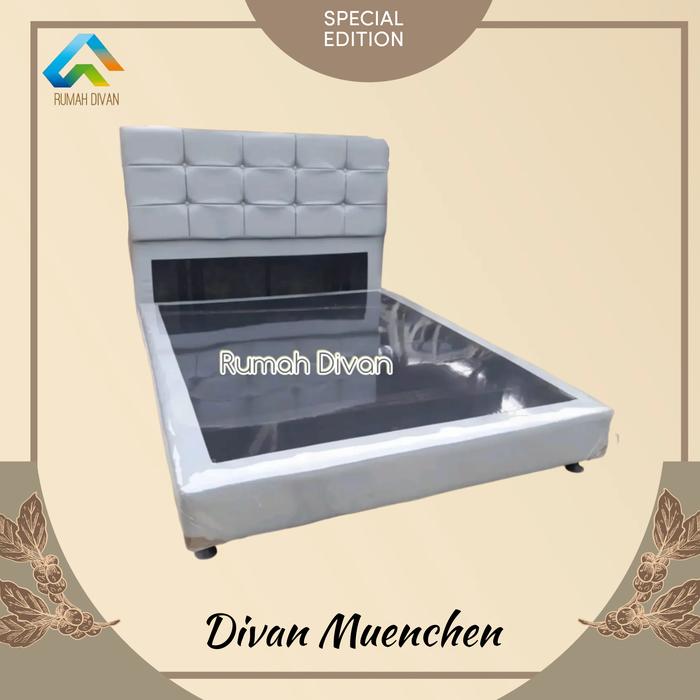 Jual Divan Dipan Tempat Tidur Springbed "MUENCHEN" uk.160x200 (queen ...