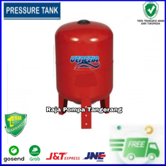 Jual Vertical Pressure Tank 80 Liter VENEZIA PTV 80L pressure tank 10 bar - Jakarta Barat - Raja ...