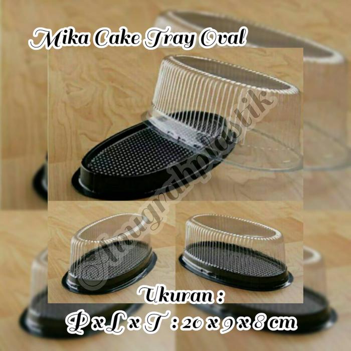 Jual Mika Cake Tray Oval MPP-024 / Mika CT Oval PER PACK 10 PCS - Kota ...