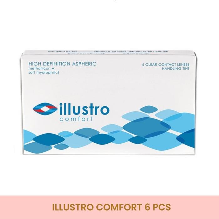 Jual Illustro Comfort Lensa Kontak / Softlens Bening ILLUSTRO Comfort 6pcs - Jakarta Barat ...