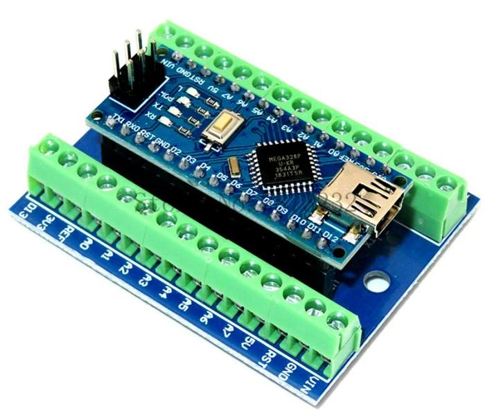 Jual Arduino Nano Terminal PIN I/O Expansion Board Shield for Arduino ...