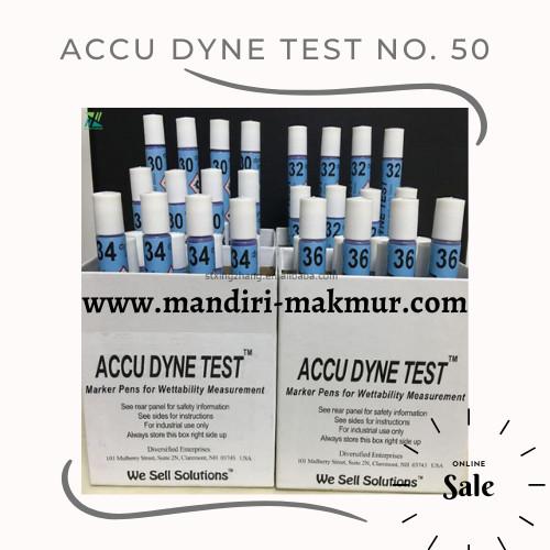 Jual ACCU Dyne Test Pen no.50 Surface tension Dyne Testing Pen American ...