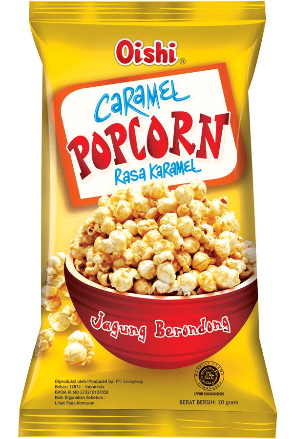 Jual Oishi PopCorn / Pop Corn Oishi karamel ( Kemasan Mini ) isi 10 ...