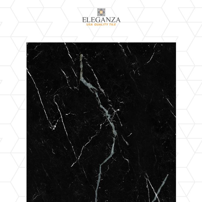 Jual Eleganza Tile PRECIOUS MARBLE Nero Marquina Glossy QI612P989M ...